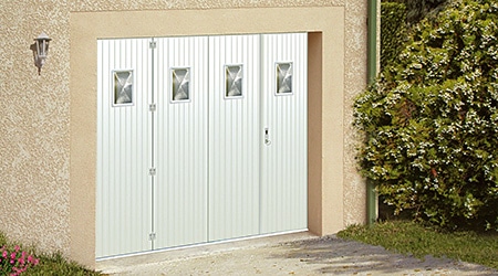 Porte de garage pliante pvc - Idées de travaux