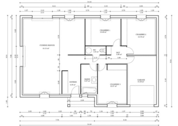 Faire un plan simple de maison gratuit - Idées de travaux