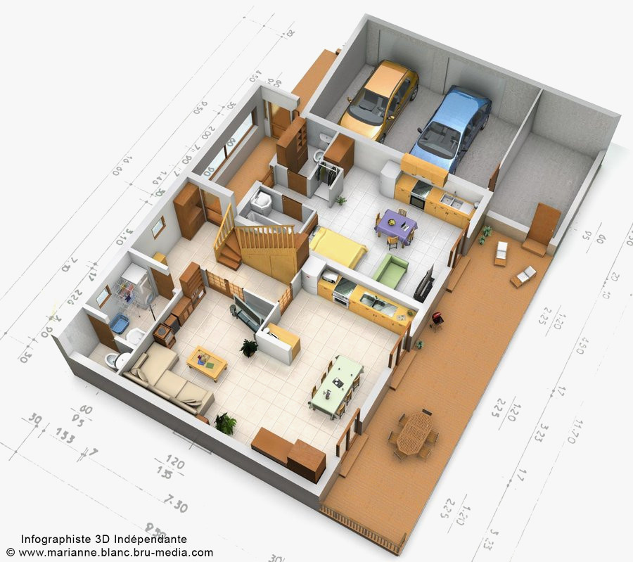 Plan Maison 3d Gratuit