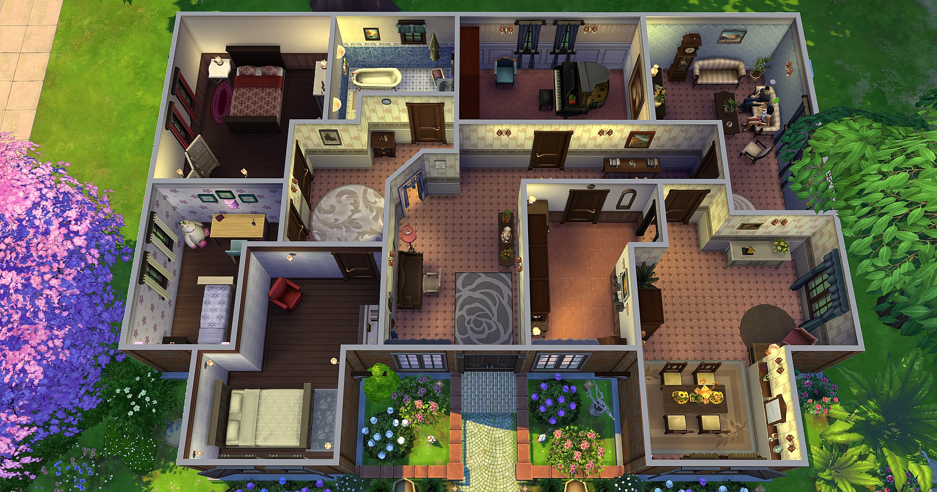 Plan De Maison Sims 4