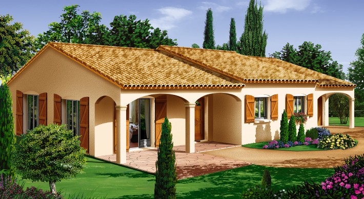 Plan de maison type provencale - Idées de travaux