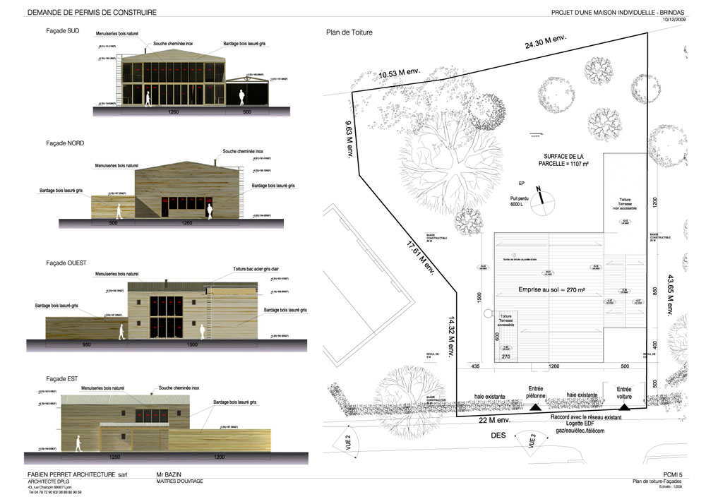 Plan de masse dune maison - Idées de travaux