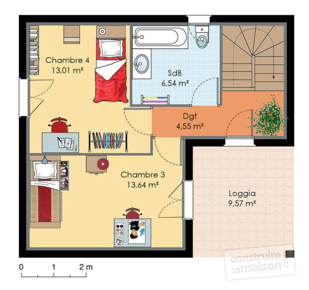Plan de maison provençale - Idées de travaux
